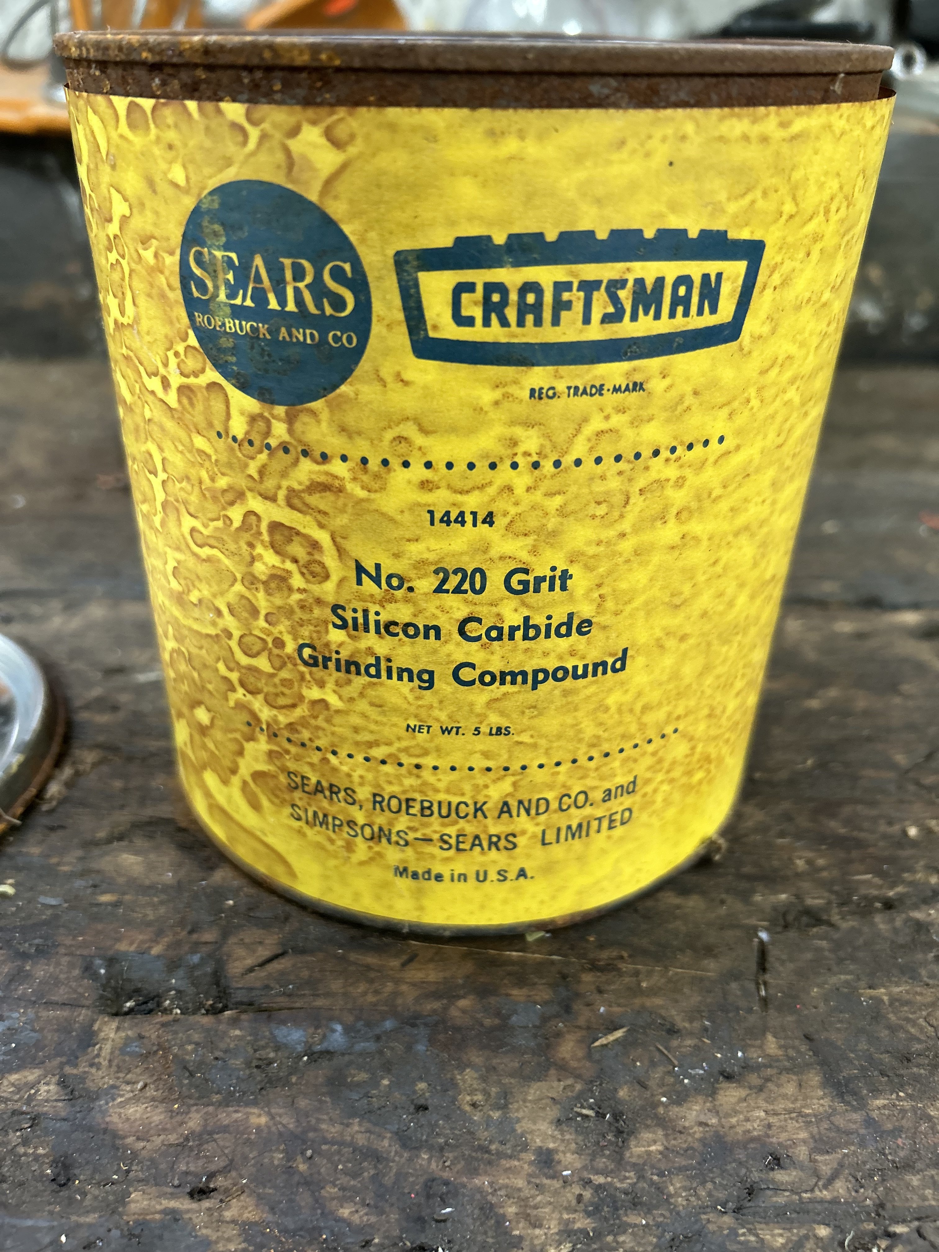 Anyone Want Some Grinding Compound ? | Yesterday's Tractors Forums
