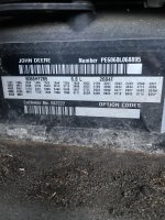 John Deere Codes | Yesterday's Tractors Forums
