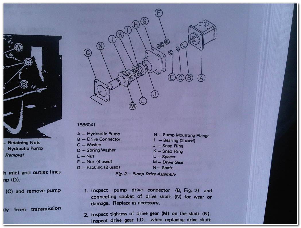 How to remove hydraulic pump? | Yesterday's Tractors Forums